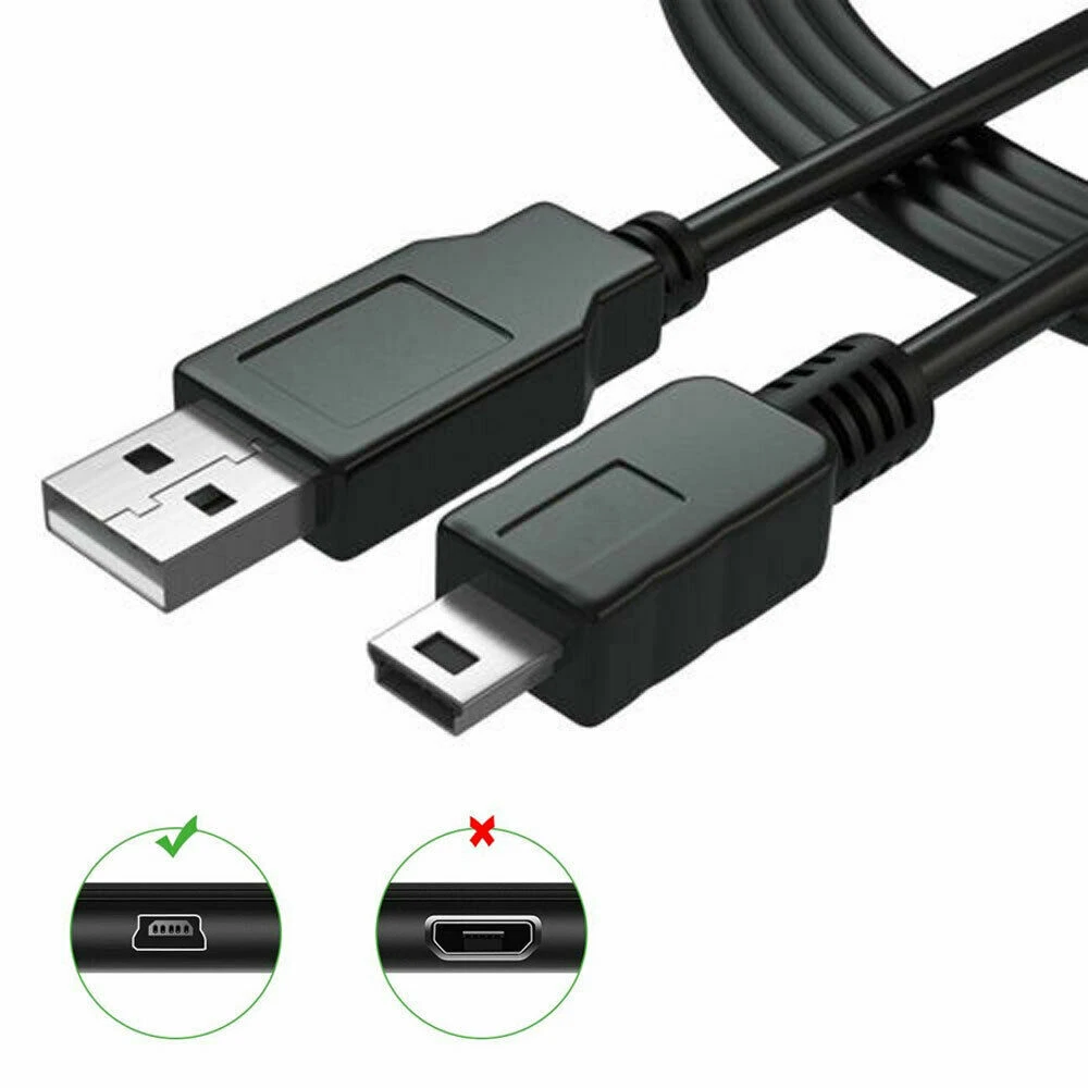 Pkpower 5Ft Mini Usb Charger Cable Power Cord Lead For Uniden Sds100 ...