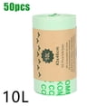 Blarkrus Compostable Trash Bags 13.78, Pla Cornstarch Biodegradable ...