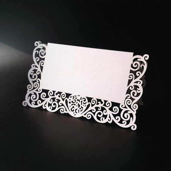 Place Card Table Name Card Paper Seat Numbers Cards for Wedding ...