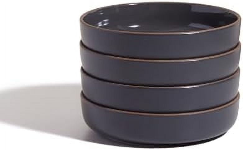 Our Place Dinner Bowls - Set of Four 8.5" Handcrafted Ceramic Bowls ...