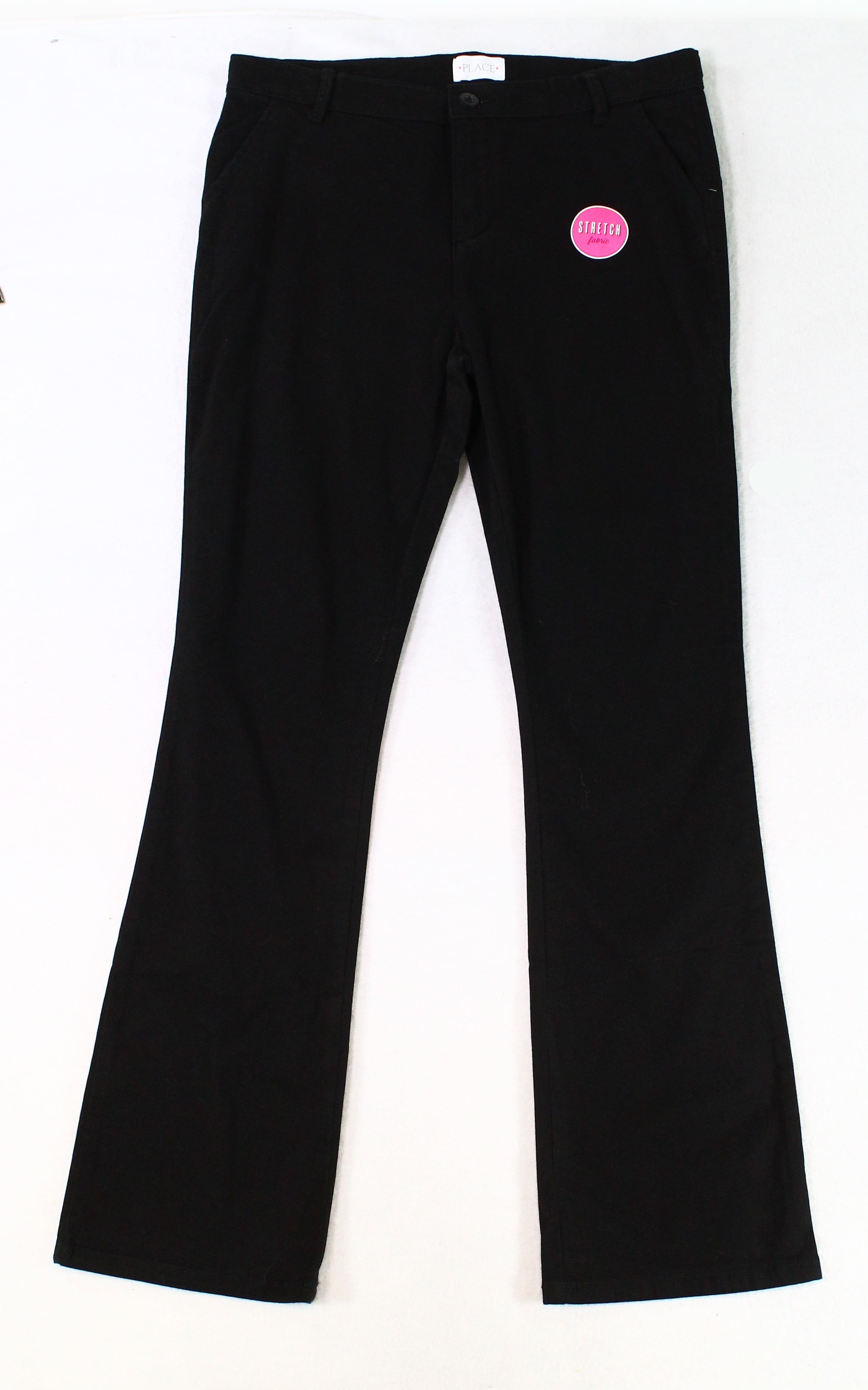 Place Girl's Boot Cut Stretch Two Pocket Pants - Walmart.com