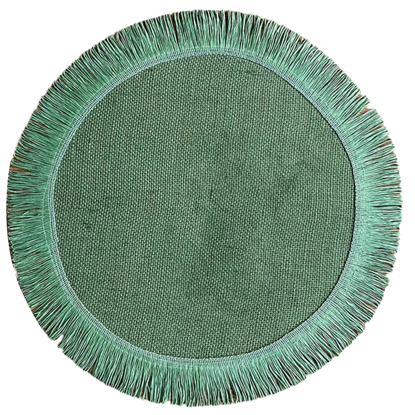 Place Mat Collapsible Anti-slip Jute Universal Dining Table Insulated ...