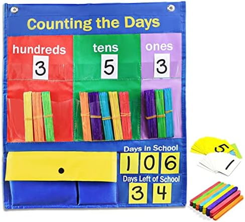 Place Value Charts & Counting Caddie Pocket Chart for Classroom ...