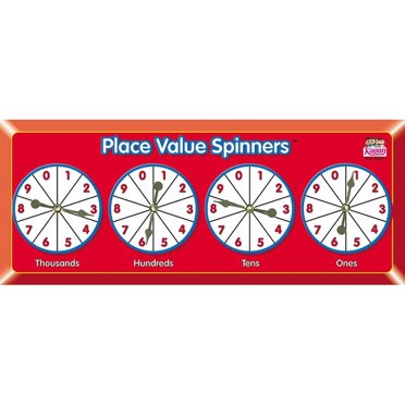 Multiplication Spinners | Bundle of 5 - Walmart.com