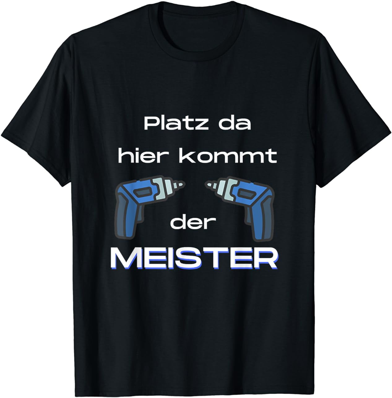 Place here comes the master with impact wrench T-Shirt - Walmart.com