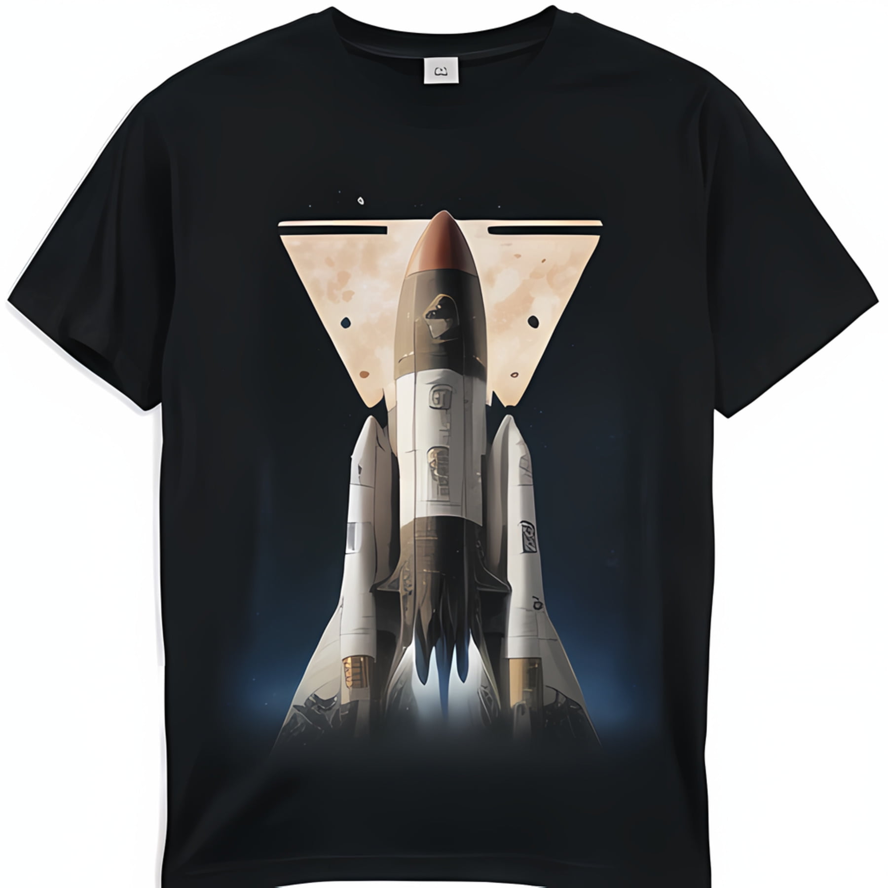 Place your space shuttle graphic on the template to visualize how it ...