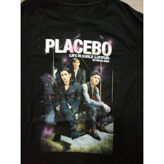 Placebo Band Black T-Shirt Cotton Full Size Unisex S-5XL - Walmart.com