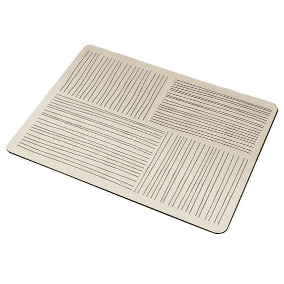 Placemat Kitchen Drain Mat for Countertop and Bar Absorbent Dish Drying ...