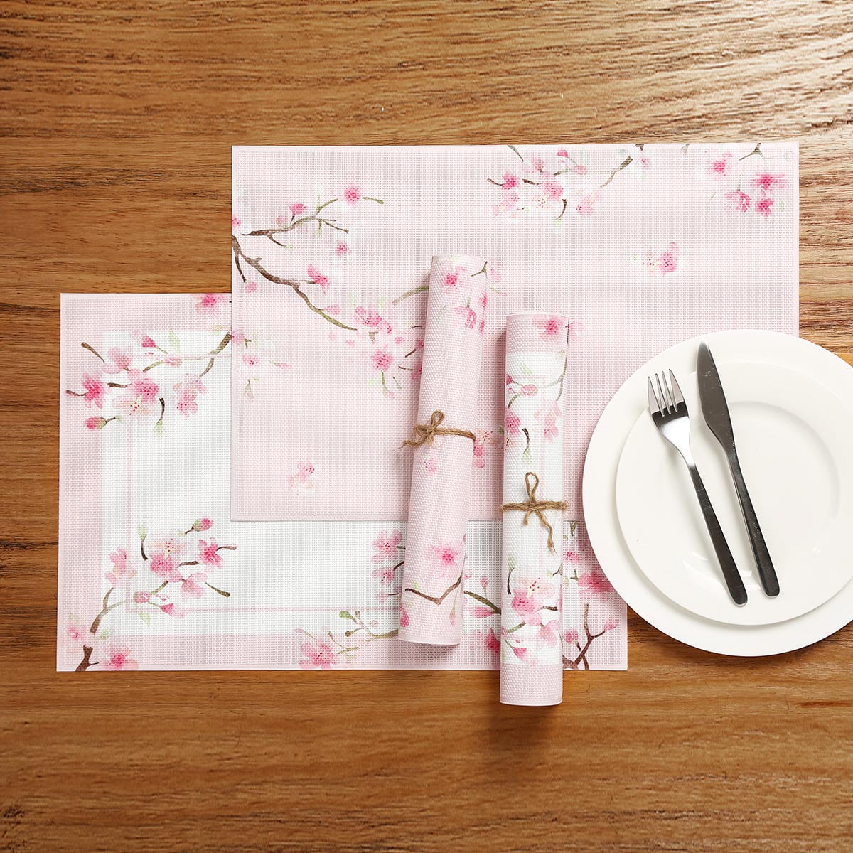 Woven Vinyl Placemats, Heat & Stain Resistant, Washable, Non-Slip ...