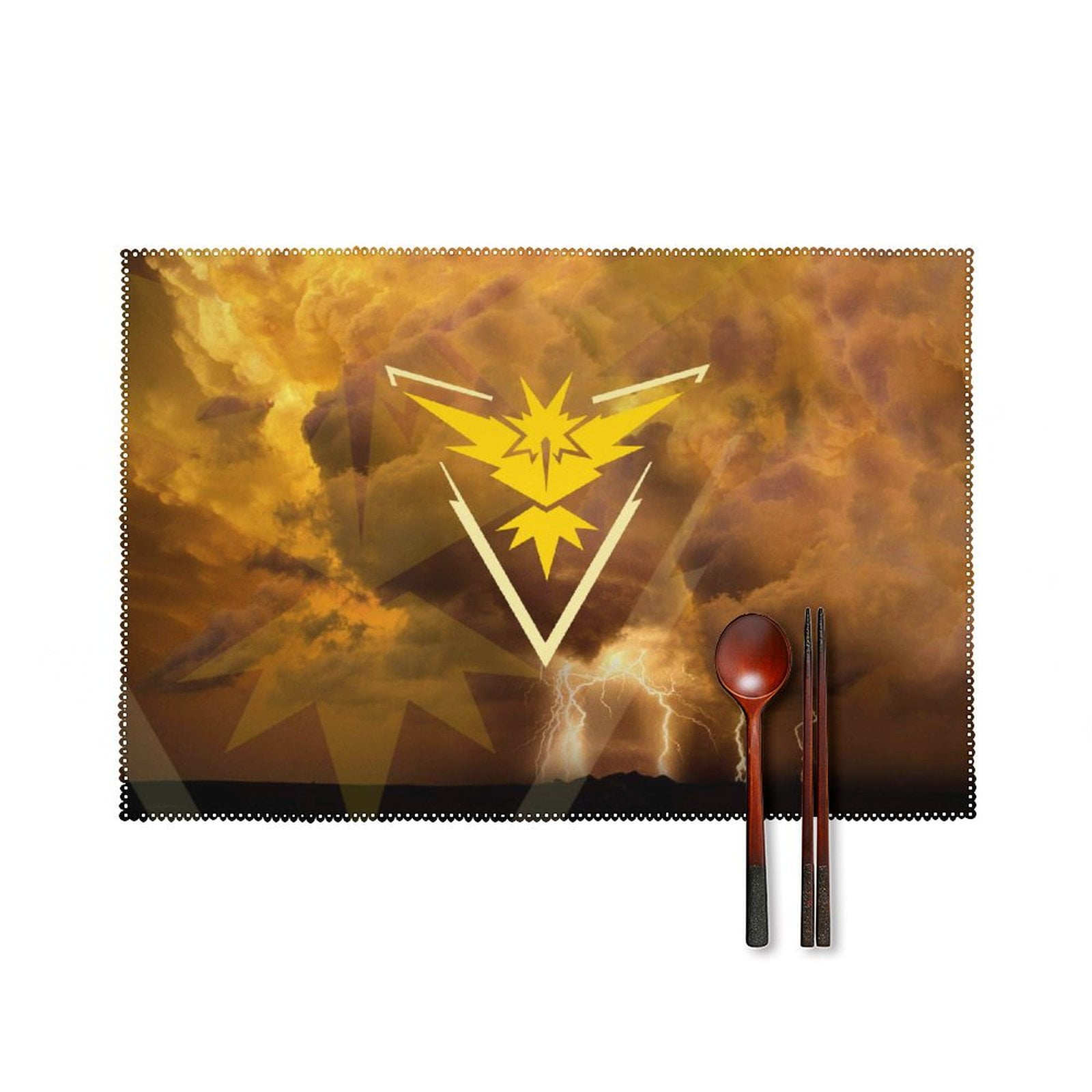 Placemats Cartoon Pokemon Lover Place Mats Set of 6, Cartoon ...