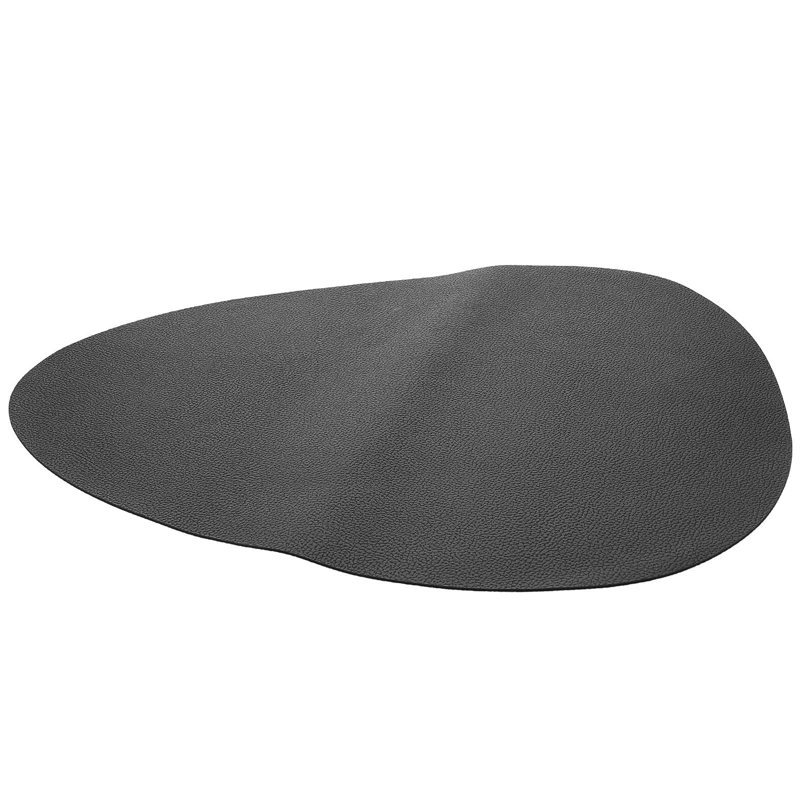 Placemats Dining Table Leather Heat-resistant Dish Pu Bowl Oval ...