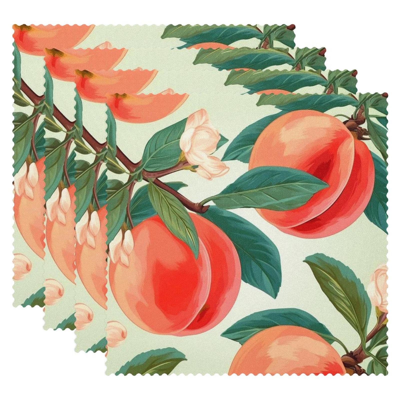 Placemats, Set of 4 Table Mats for Dining Tables, 12×12 Inches Anti ...