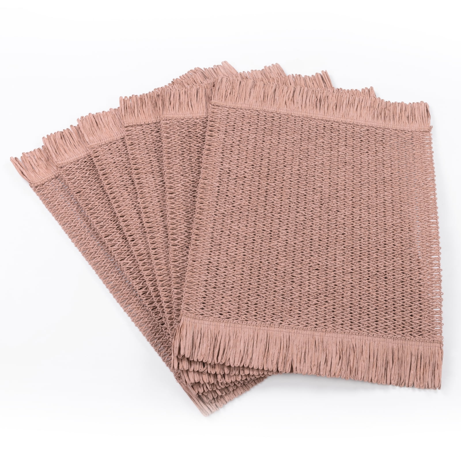 Placemats set of 6 Aesthetic Natural Rustic Place Mats for Dinner ...