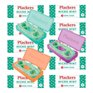 Plackers Micro Mint Dental Flossers (Pack of 6) - Walmart.com
