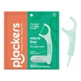 Plackers Micro Line Dental Floss Picks, Fold-Out FlipPick, Tuffloss, Easy Storage with Sure-Zip ...