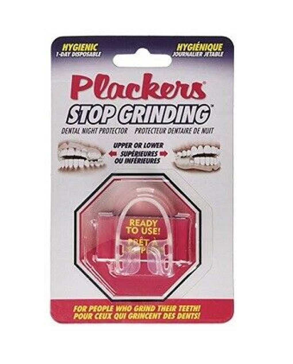 Plackers Stop Grinding Dental Night Guard Teeth Saver - Walmart.com