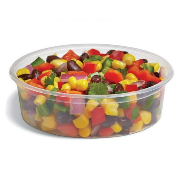 Placon 6 oz HomeFresh Deli Container, 4.58" x 1.34", 158766 | 500/Case ...