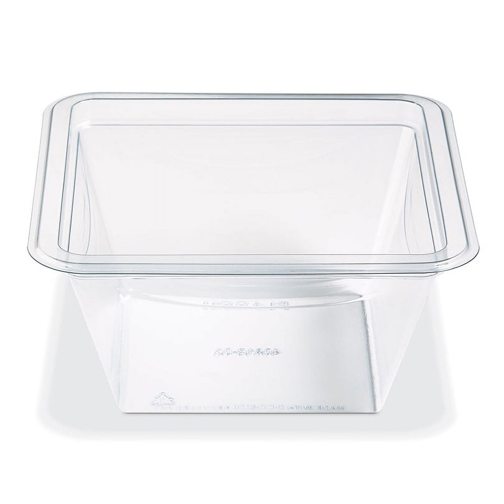 Placon Fresh 'n Clear GoCubes Square Container Base, 24 oz., Clear ...