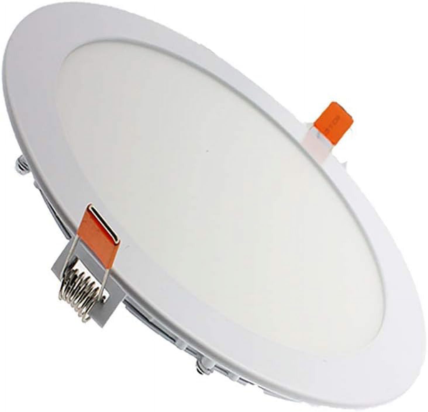 ® Plafonnier Led Rond En Aluminium, 20 W 2 000 Lm 120° Ip20 225 Mm, Partie Encastrable 205 Mm 1 ...