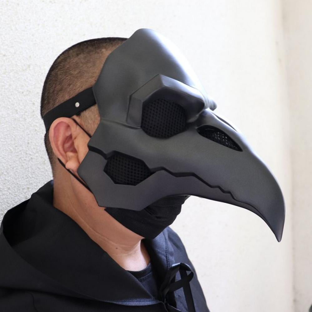 Steampunk Plague Doctor Mask, Halloween Cosplay, Long Bird Beak Costume ...