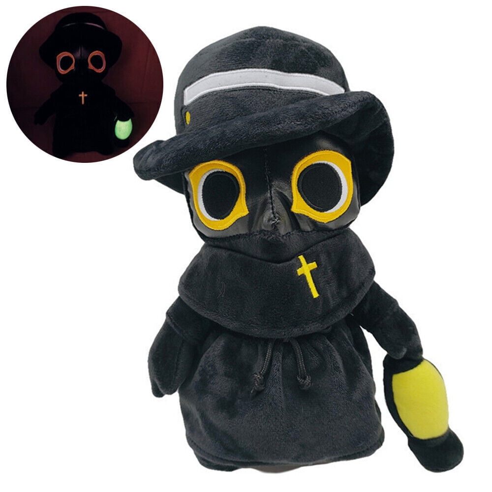 Plague Doctor Stuffed Plush Toy Horror Game, 5.9 Inch Plague Doctor ...