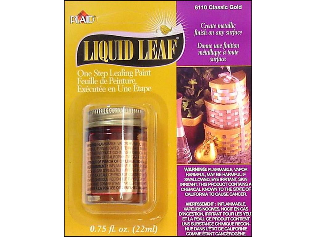 Plaid Liquid Leaf, Classic - Multi Surface Craft Metallic Paint ...
