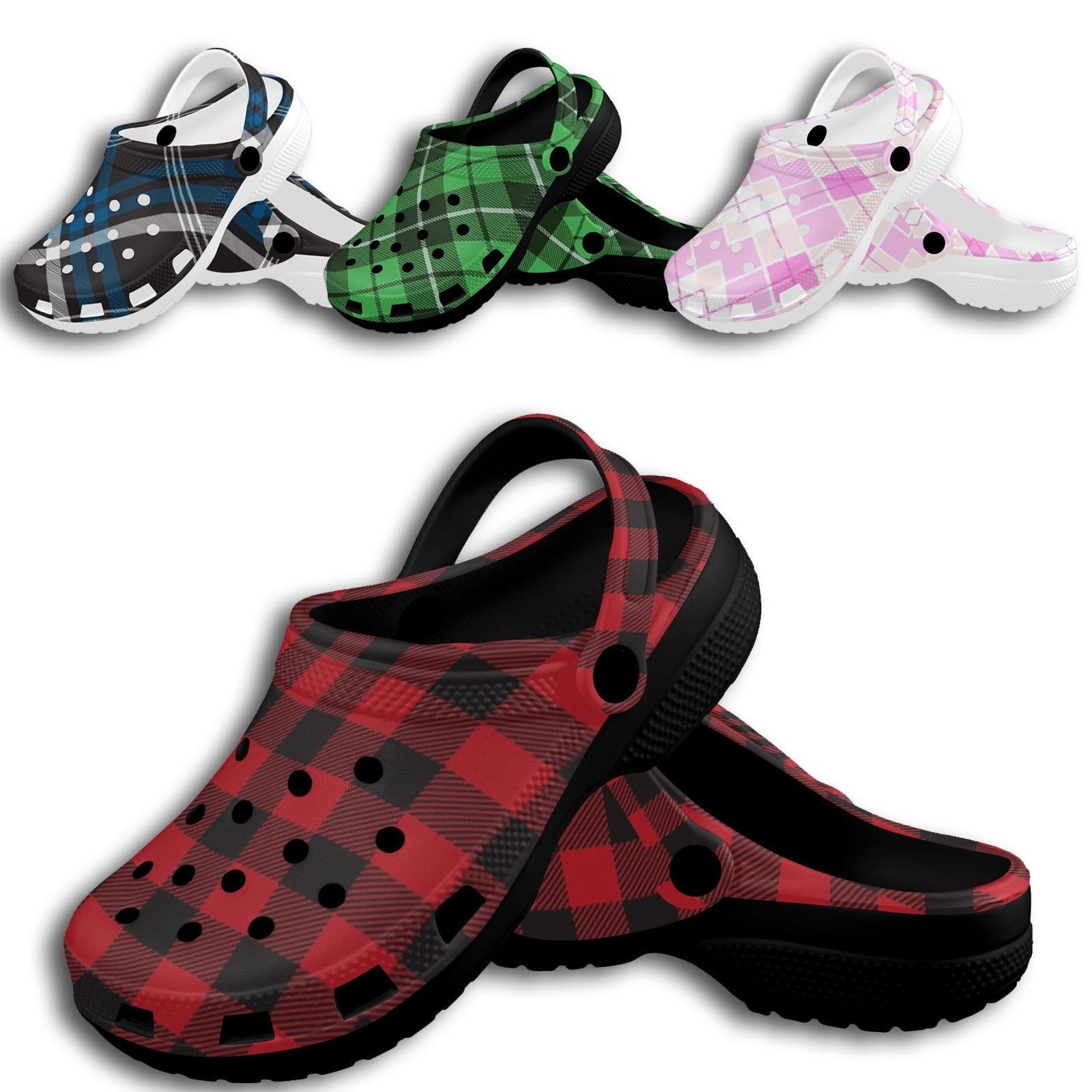 Plaid Bespoke Premium EVA Clogs - Walmart.com