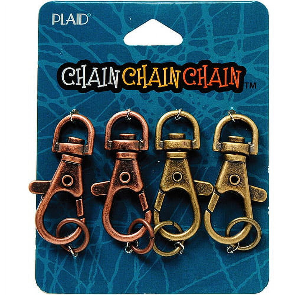 Plaid:Craft CCC Lobster Clasp, 4-Pack - Walmart.com