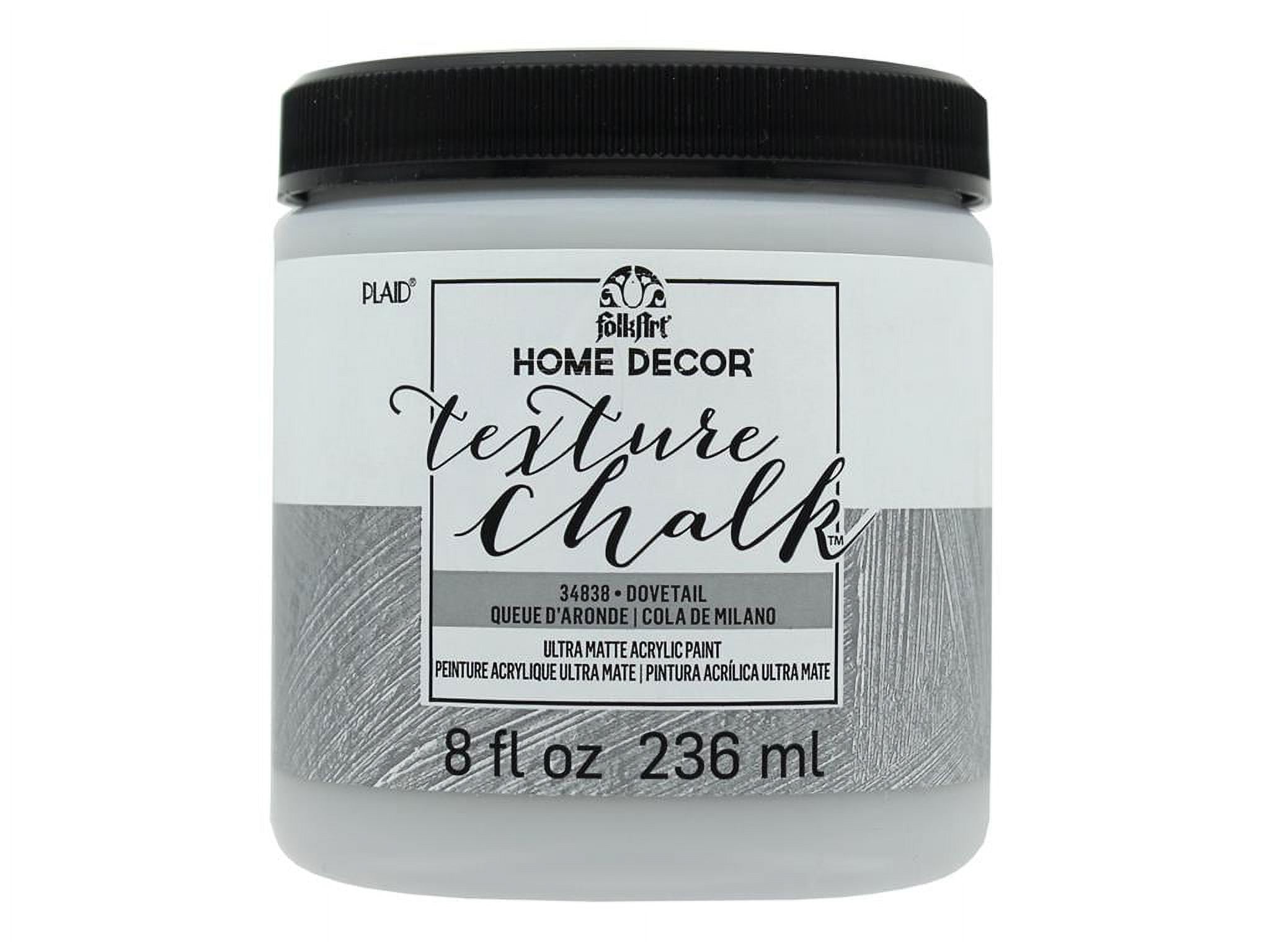 Plaid FolkArt Texture Chalk 8oz Dovetail - Walmart.com
