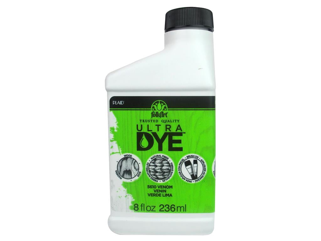 Plaid FolkArt Ultra Dye 8oz Jug Venom - Walmart.com
