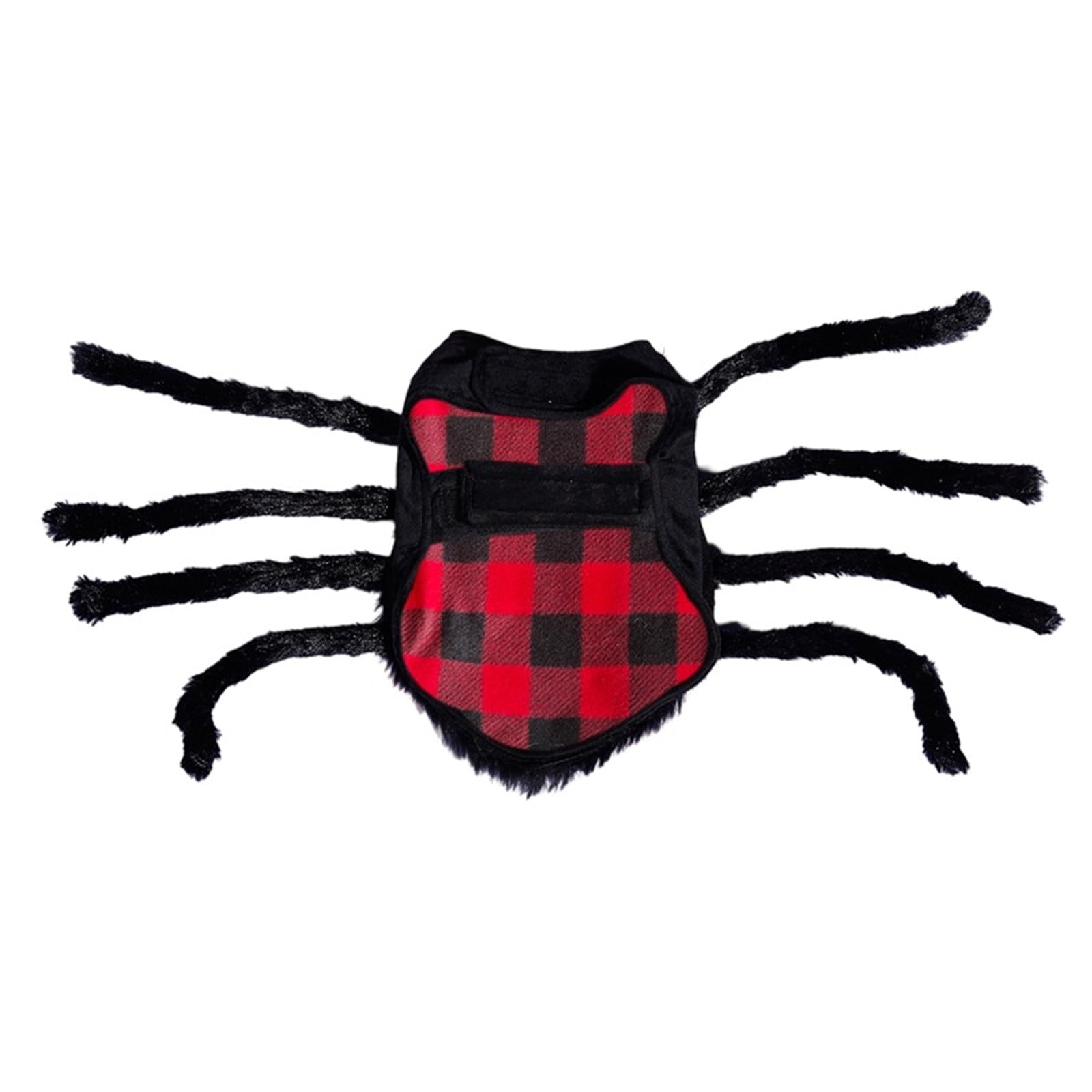 Plaid Glowing Spider Halloween Dog Costume for Small Medium Dogs, Funny ...