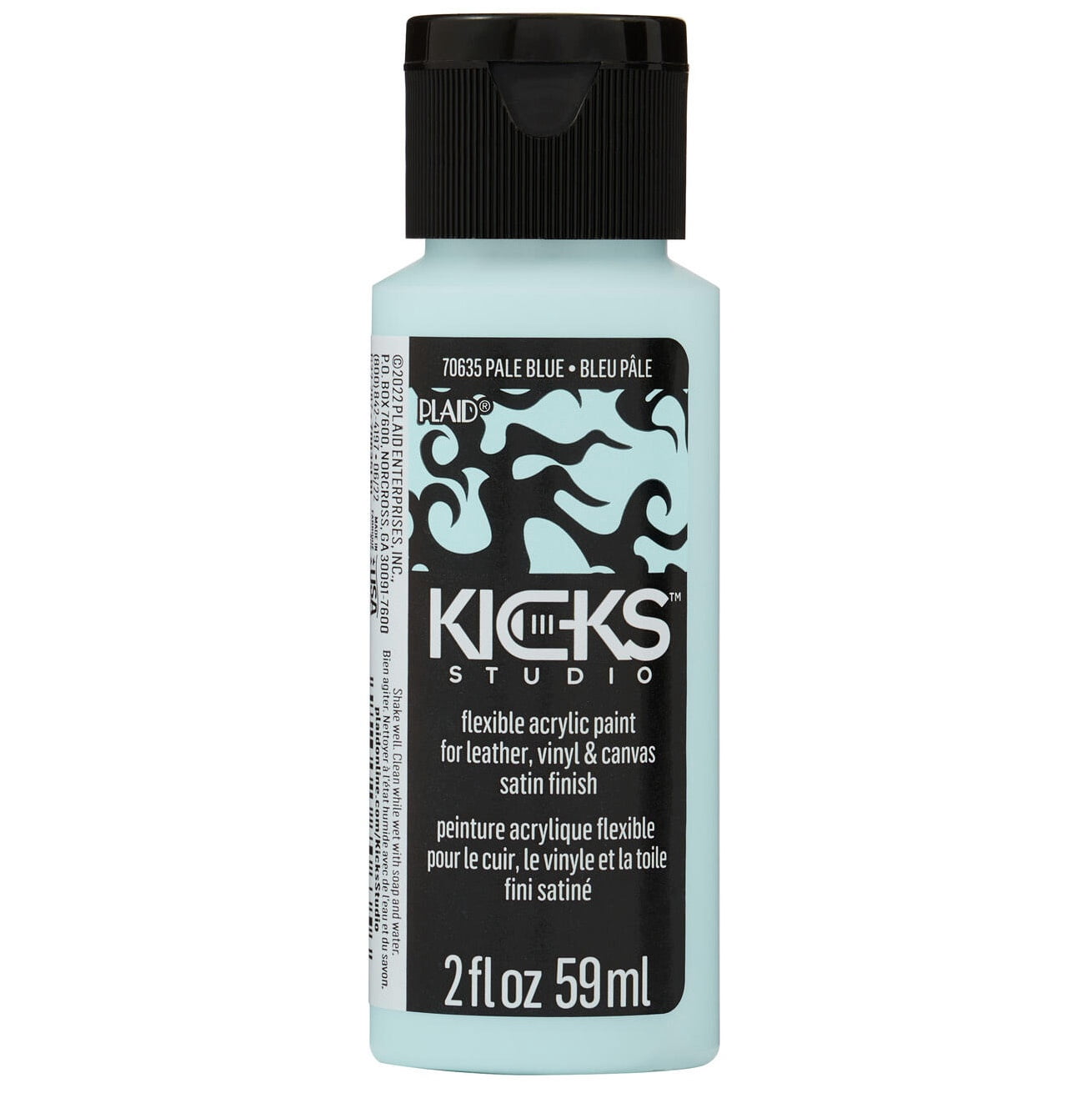 Plaid Kicks Studio Shoe Acrylic Paint 2oz-Pale Blue - Walmart.com