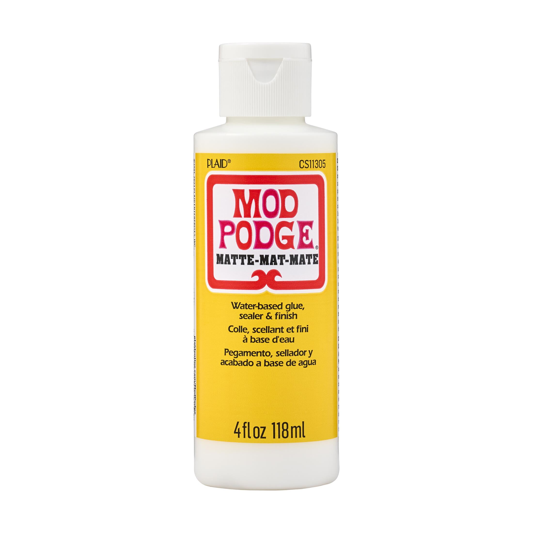 Mod Podge Sealer Glue Finish Matte Clear 4 fl oz for Decoupage on ...