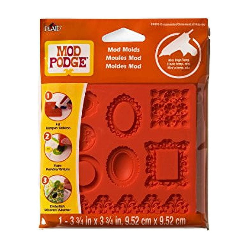 Plaid Mod Podge Silicone Craft Mold For Frames - Walmart.com