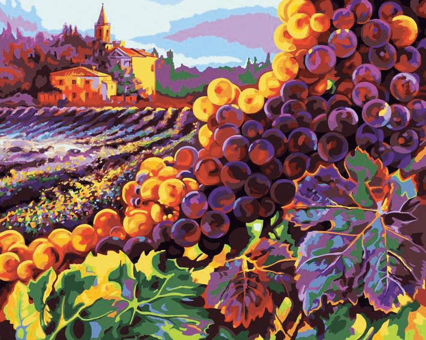 Paint By Number Kit 16 Inch X 20 Inch-Tuscany Harvest - Walmart.com