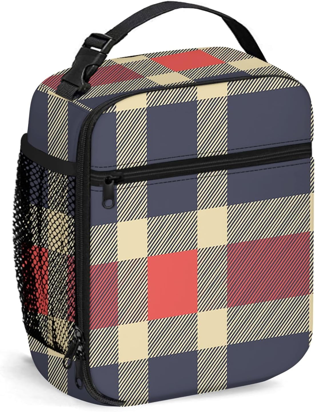 Plaid Portable Lunch Bag Insulated Meal Bag,Plaid Scottish Tartan ...