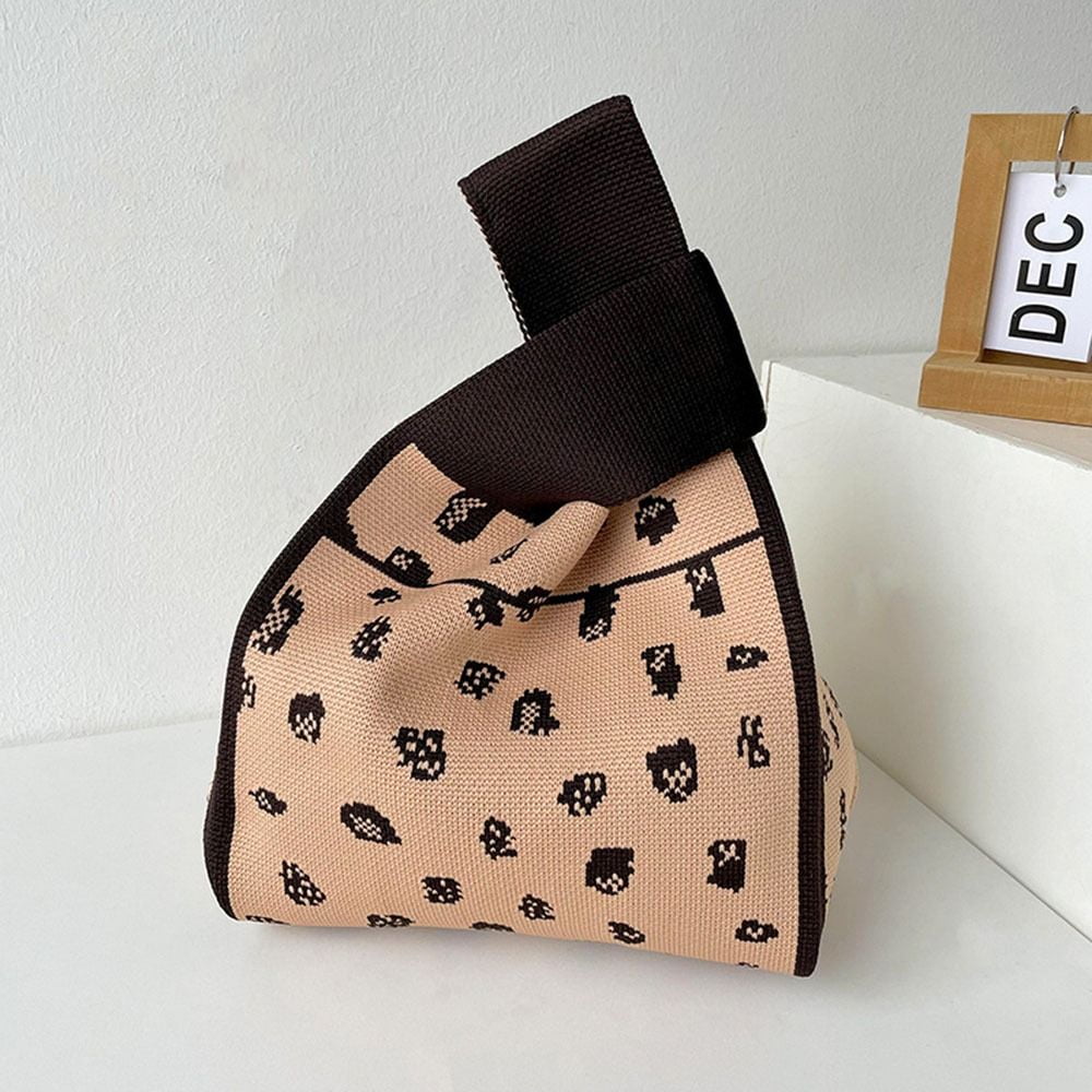 Plaid Reusable Shoulder Bag Shopping Bags Women Girls Tote Bag Handmade ...