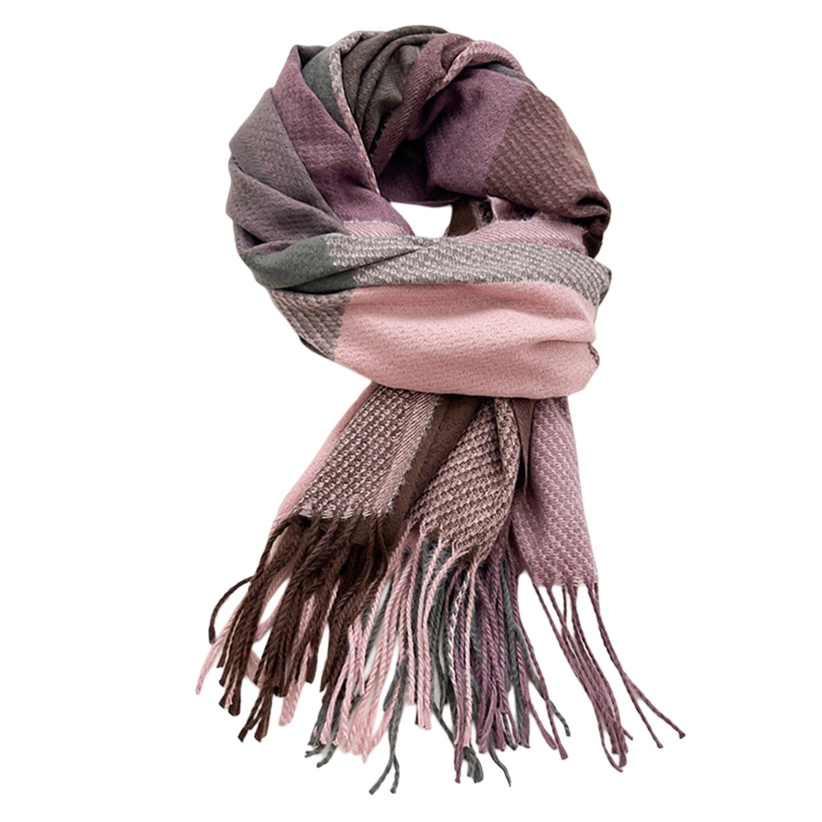 Plaid Scarfs For Women Fall Winter Scarves Shawls And Wraps For Evening ...