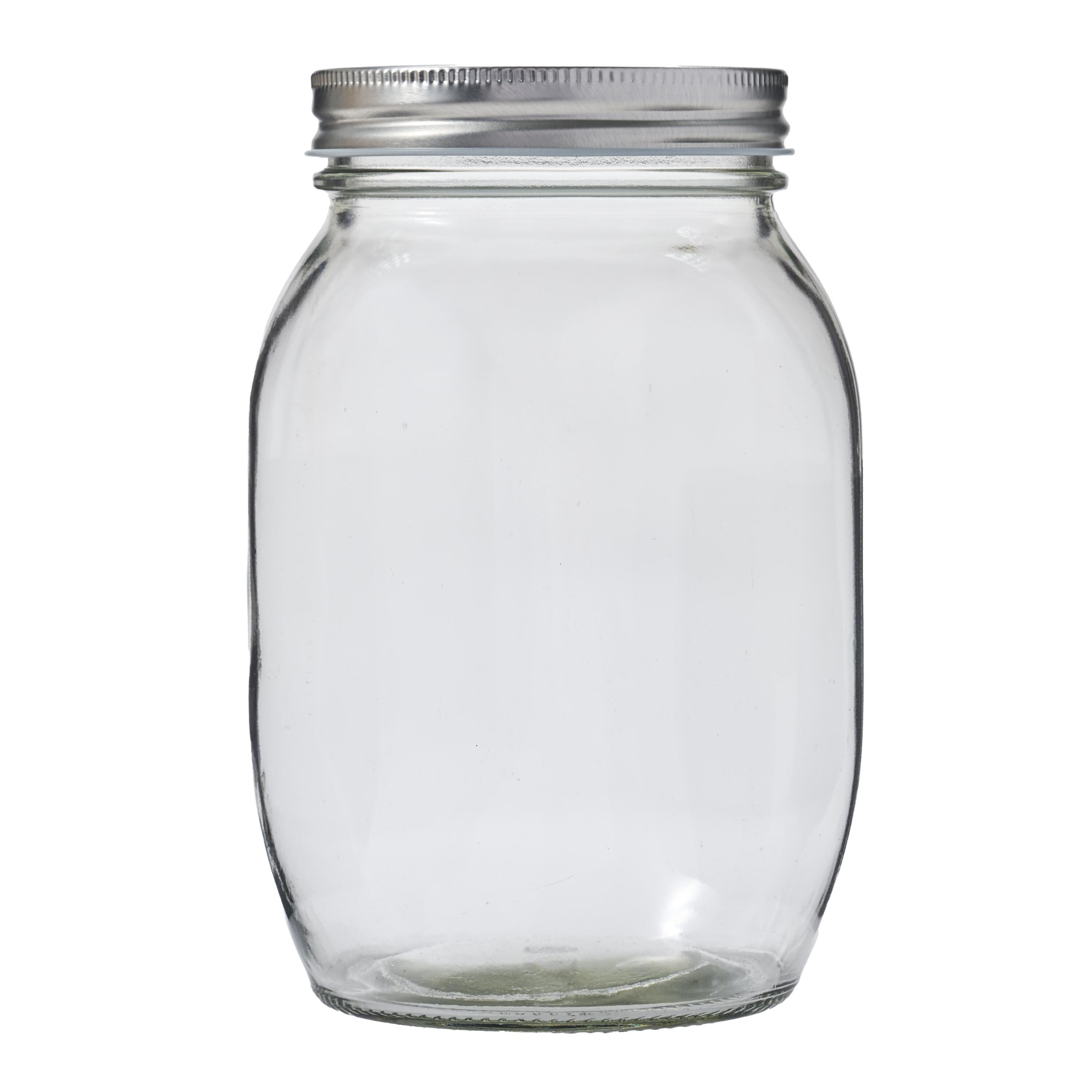 Ziploc Glass Container Tall Round 27 OZ - Walmart.com