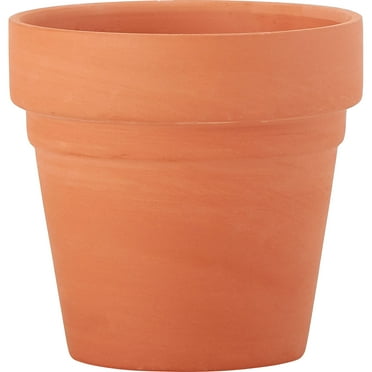 Outdoor Large Terracotta Red Concrete Planter Pot for Plants and ...