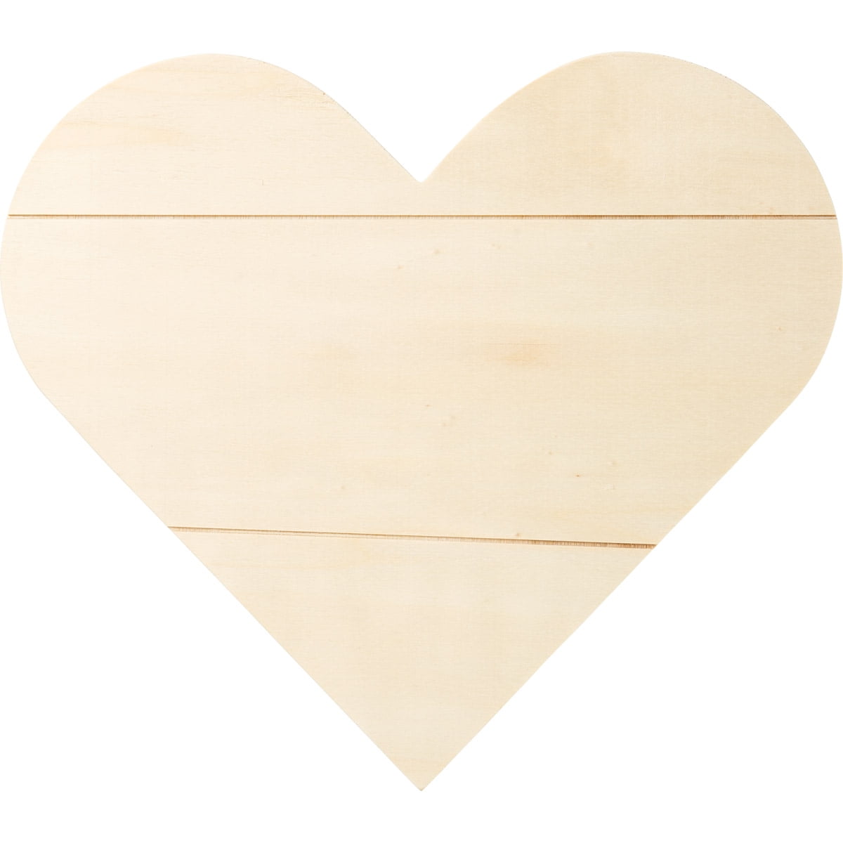 Plaid Wood Surface, Heart Shaped Plaque, 1 Piece, 12 1/2" x 12 1/8 ...