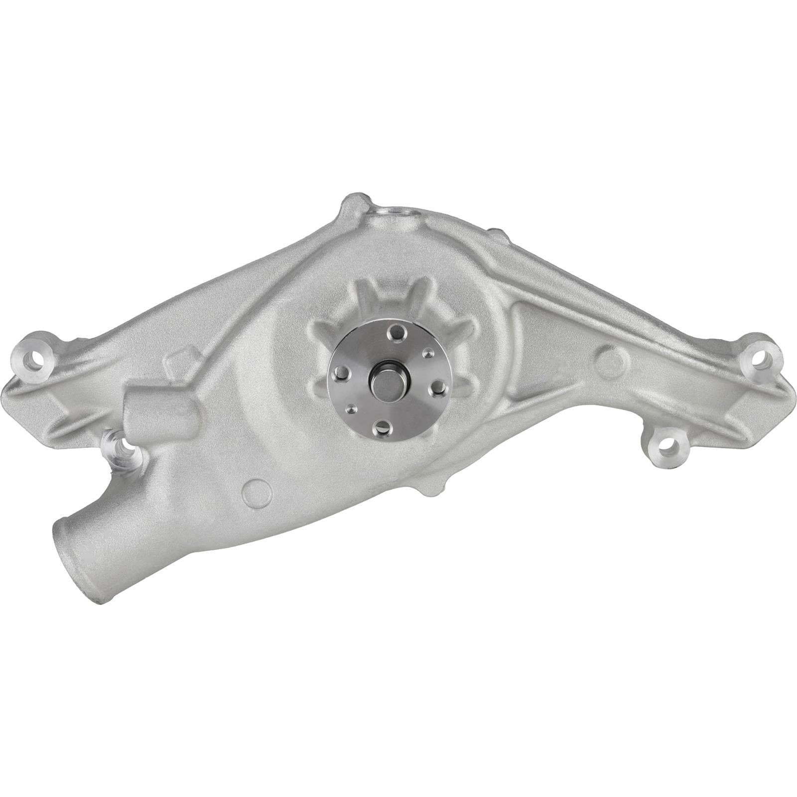Plain Aluminum 348/409 Big Block Chevy Water Pump, Mechanical, Short ...