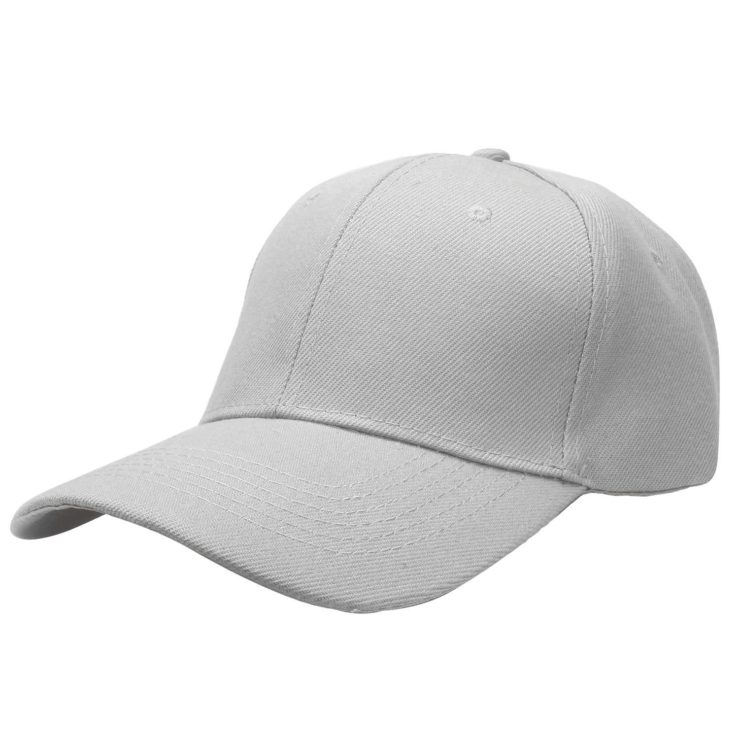 Plain Baseball Dad Cap Adjustable Size for Running Workouts and Outdoor ...
