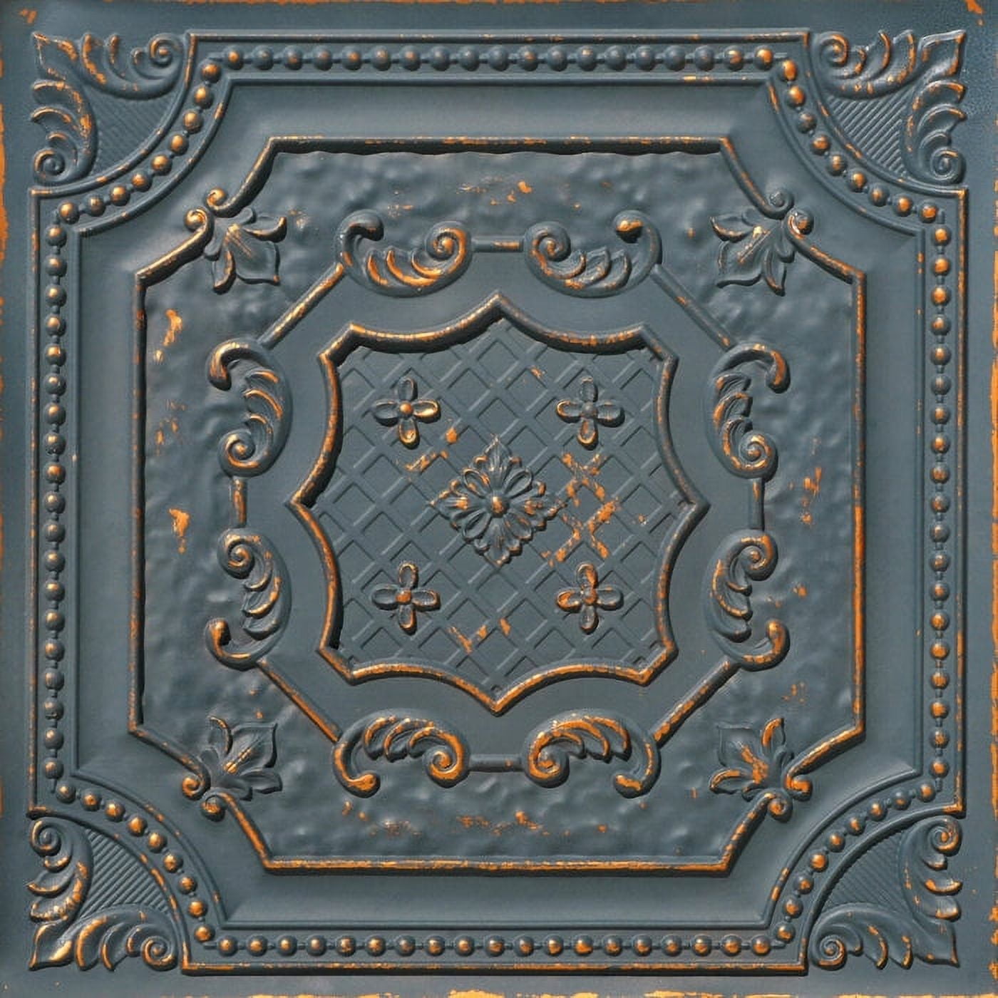 From Plain To Beautiful In Hours DCT04-Elizabethan Shield 2 ft. x 2 ft ...