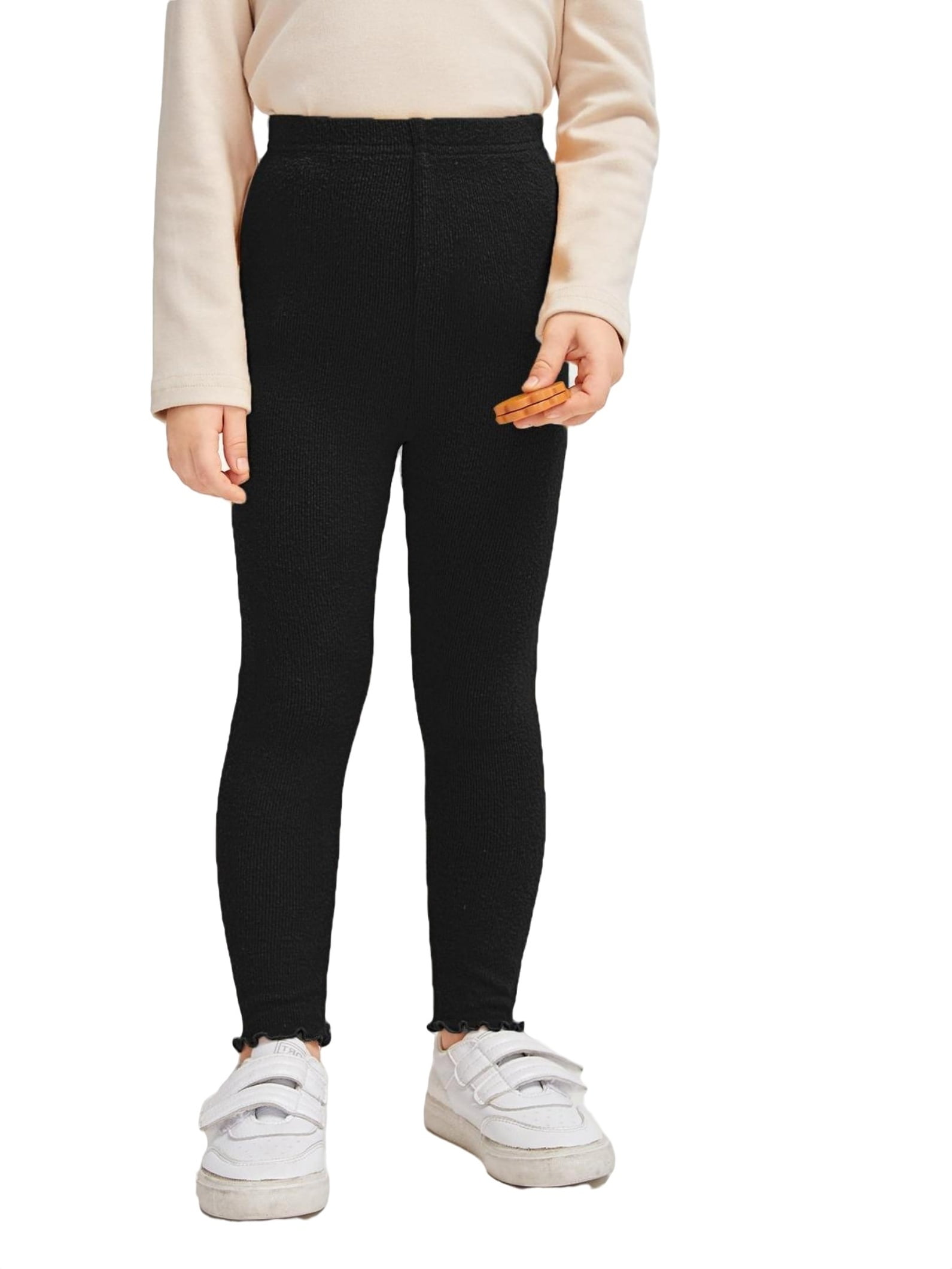 Plain Black Toddler Girl Leggings (Girls') - Walmart.com