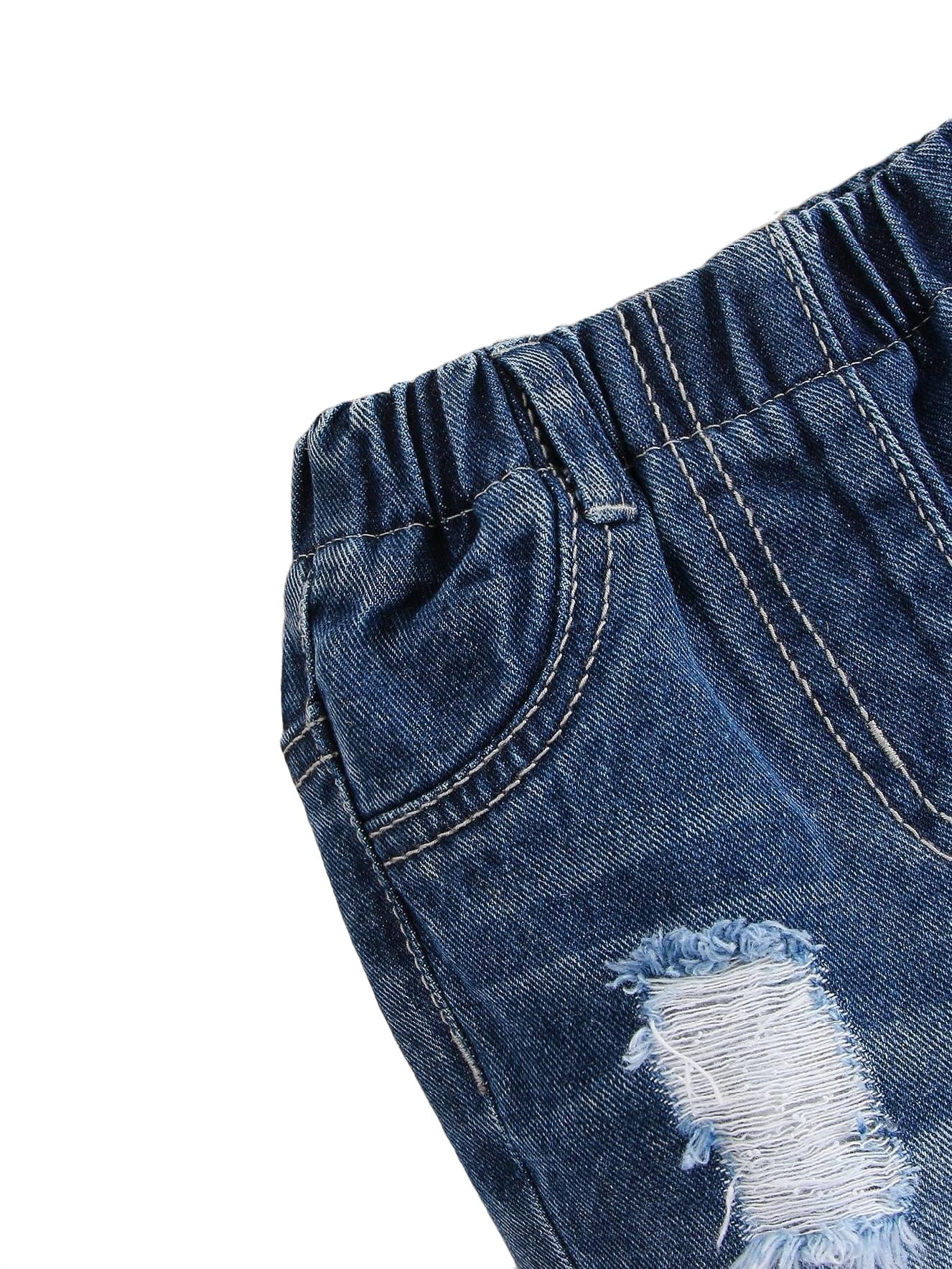 Plain Bottoms Dark Wash Baby Denim (Baby's) - Walmart.com