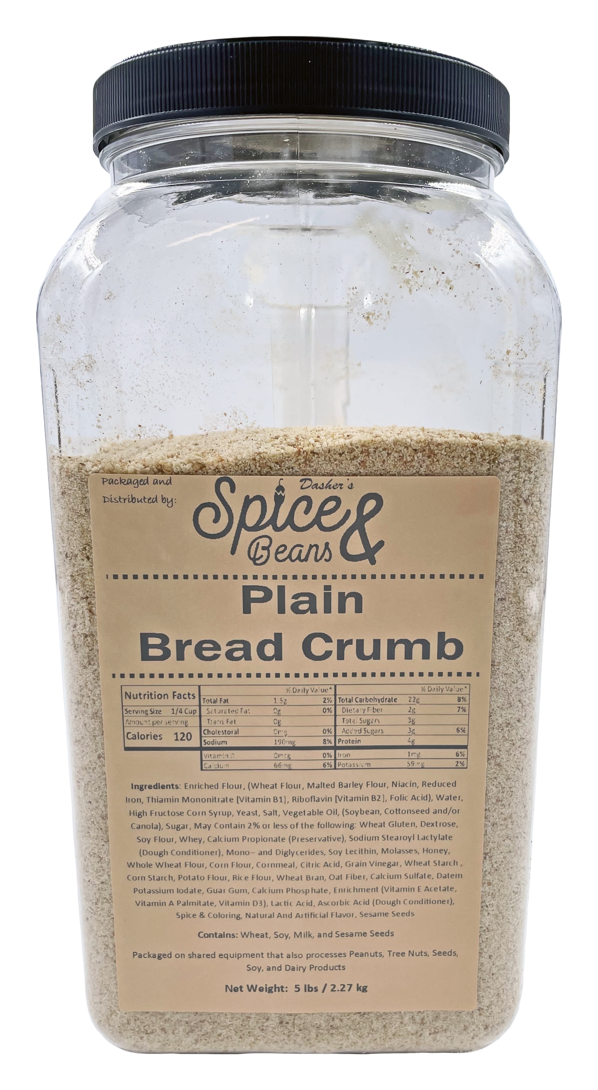 Plain Bread Crumbs | 5 lbs - Walmart.com