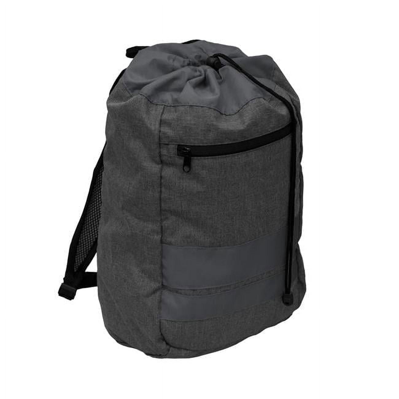 Plain Charcoal Journey Backsack - Walmart.com