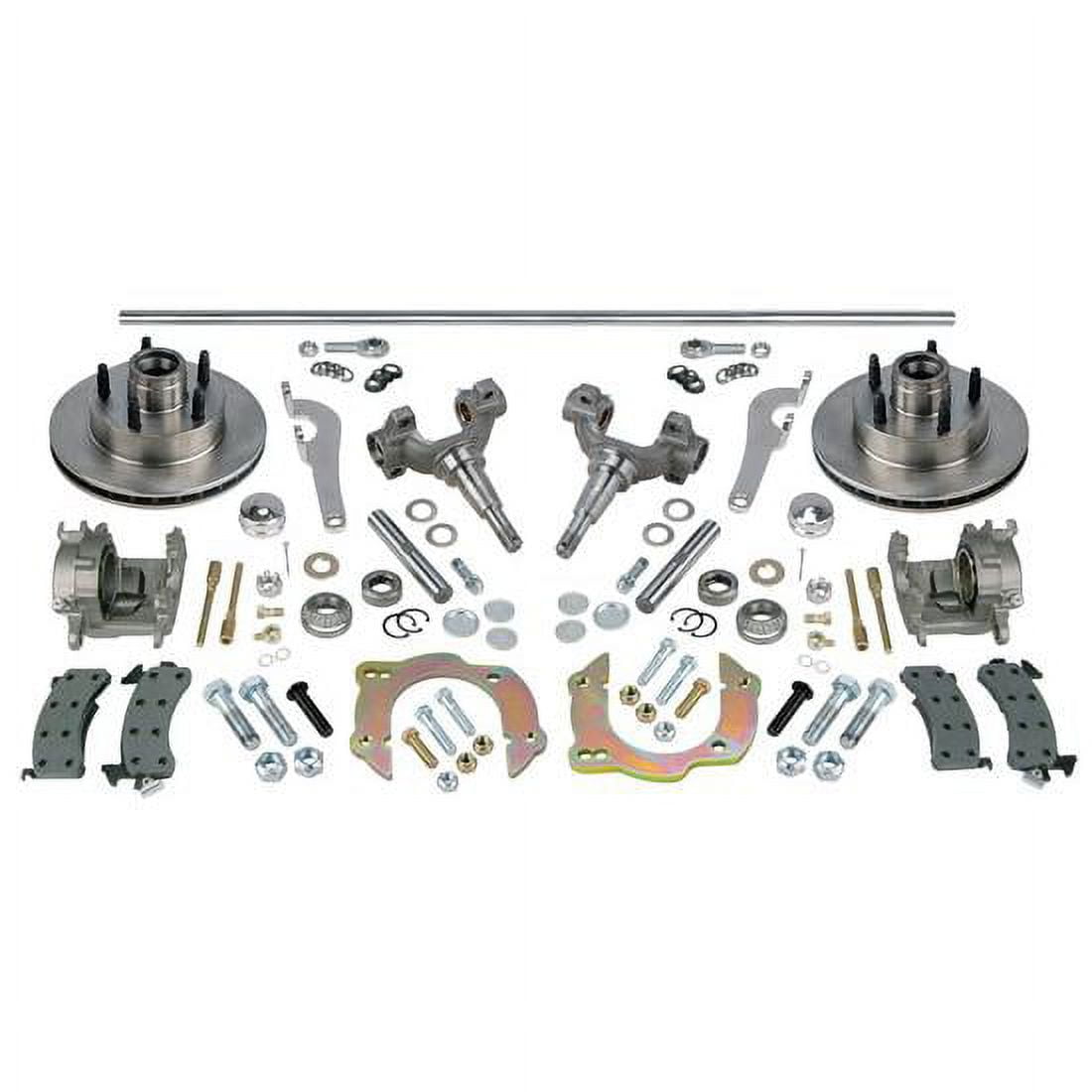 Plain Chevy Front Steering/Brake Kit-48 Axle/Cross Steering 5 on 4-3/4 ...