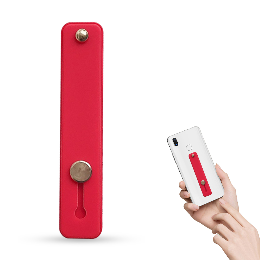 Plain Color Wrist Band Hand Band Finger Grip Mobile Phone Holder Stand ...